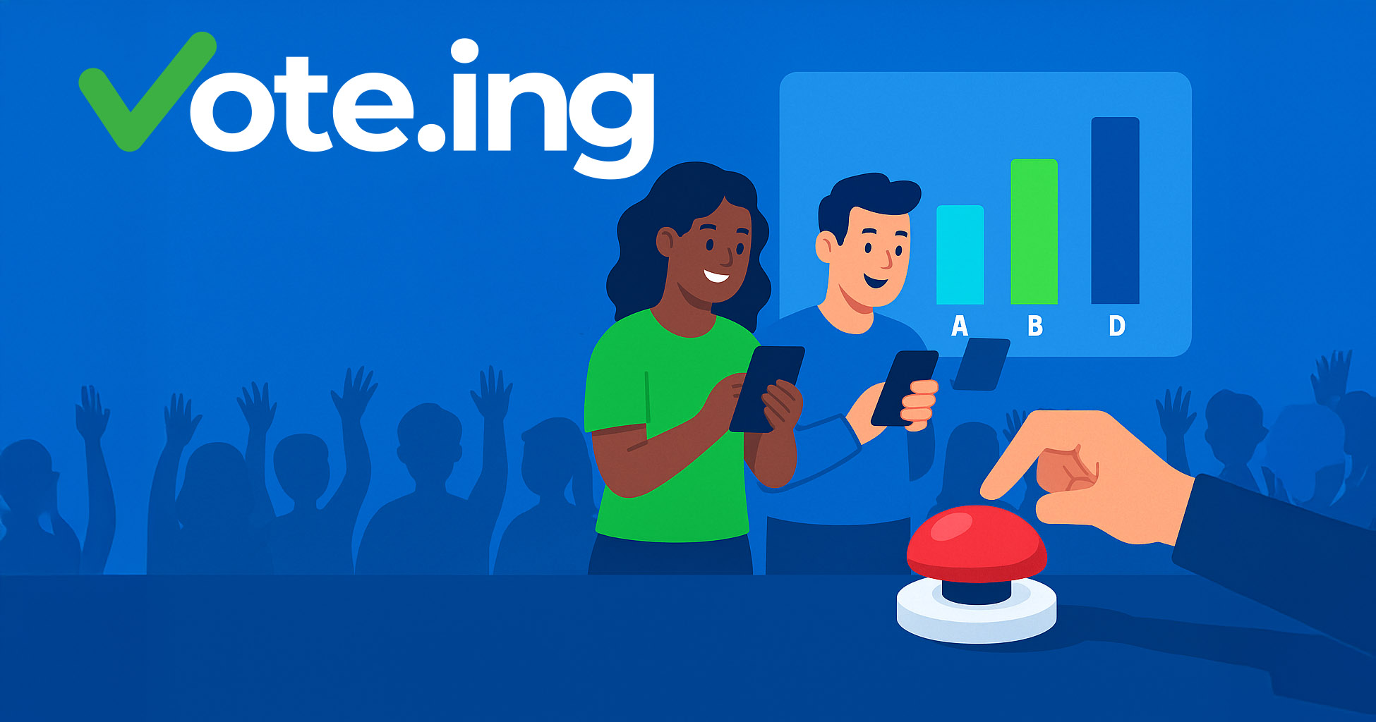 vote.ing – Live Voting, Quizzes, Buzzers, and Reactions